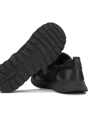 Prada Mesh Loafers - Black