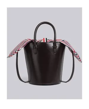 Thom Browne Rwb Stripe Bucket Bag