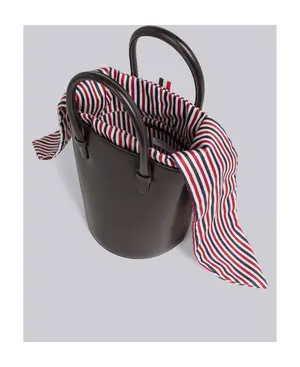 Thom Browne Rwb Stripe Bucket Bag