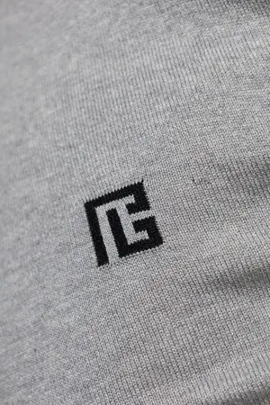 Balmain Logo Crew Neck Knitted Sweater