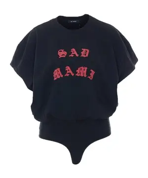 WILLY CHAVARRIA Graphic Bodysuit T-shirt