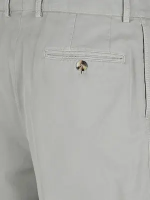 Brunello Cucinelli Pleated Detail Shorts - Gray