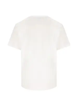 Loewe Logo Detailed Short Sleeved T-shirt - White