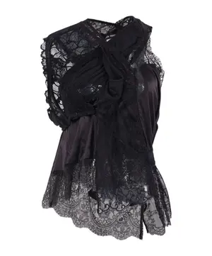 Junya Watanabe X Peach John Lace V-neck Blouse