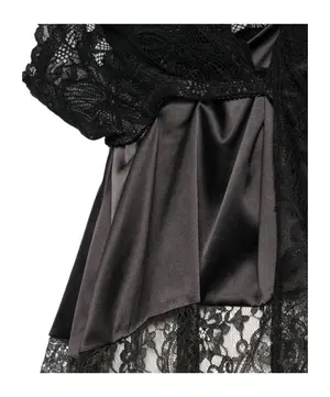 Junya Watanabe X Peach John Lace V-neck Blouse