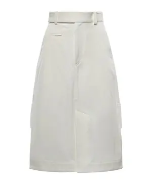 Bottega Veneta Belted A-line Midi Skirt