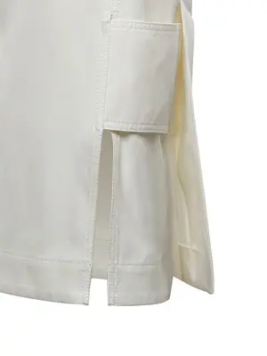 Bottega Veneta Belted A-line Midi Skirt