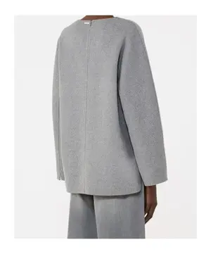 Max Mara Long-sleeved V-neck Blouse