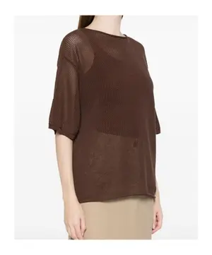 Antonelli Firenze Knitted Sweater - Brown