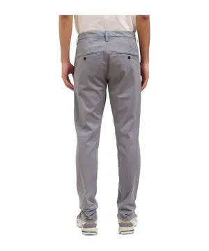 DONDUP Gaubert Logo Plaque Pants - Gray