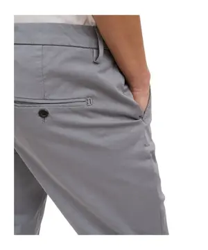 DONDUP Gaubert Logo Plaque Pants - Gray