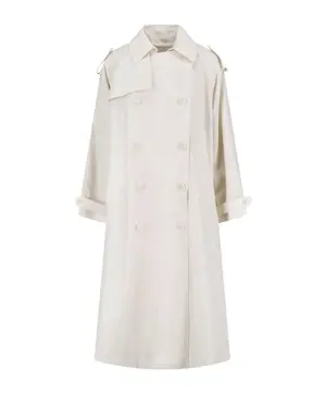 Ivory Trench Coats