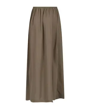 THE FRANKIE SHOP Elastic-waist Midi Skirt With Slit