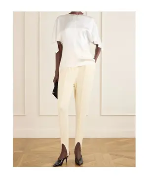 Stella McCartney Asymmetrical Crew Neck Top - No
