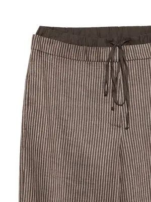 ALYSI Striped Casual Pants