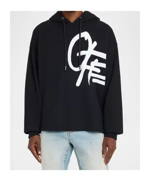 Off-White Graffiti Logo Cotton Hoodie