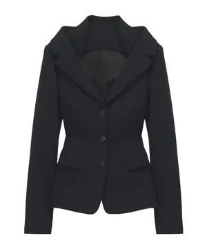 Alexander McQueen Off-shoulder Blazer
