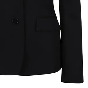 Alexander McQueen Off-shoulder Blazer - Black