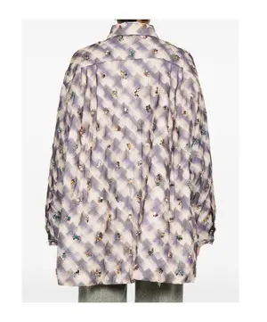 Dries Van Noten Embellished Long Sleeve Shirt