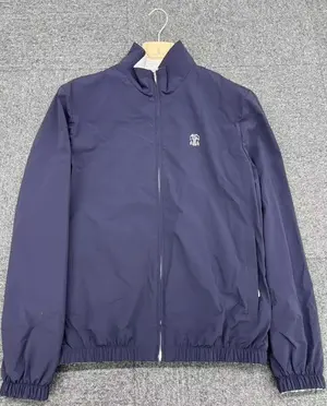 Brunello Cucinelli Long Sleeve Casual Jacket - Blue