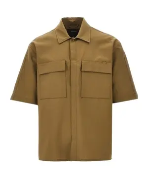 Herno Oversized Bowling Shirt
