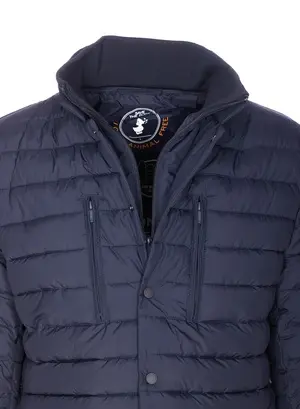 SAVE THE DUCK Padded High-neck Jacket - Black