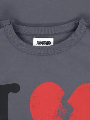 MAGLIANO Short Sleeve Broken Heart Print T-shirt