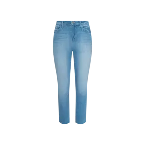L'Agence Sada Cropped Slim-leg Jean In Light Wash