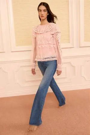 Ulla Johnson Ivy Tulle Blouse