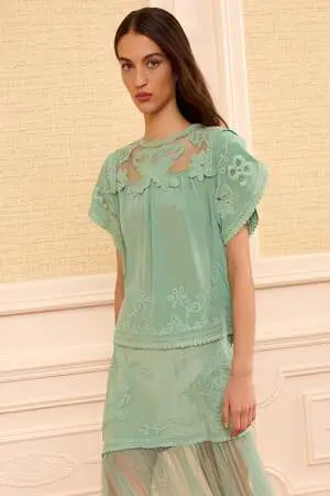 Ulla Johnson Alma Silk Top