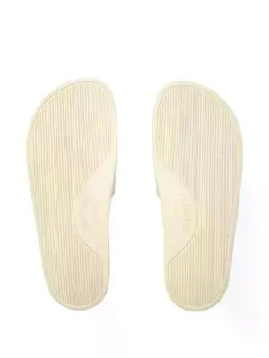 Burberry Logo Slides - Neutrals