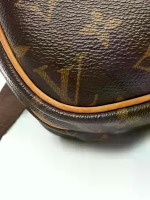 LOUIS VUITTON Monogram Reporter Pm Shoulder Bag - Brown