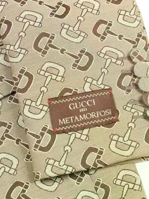 Gucci Horsebit Jacquard Blazer