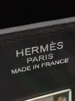 Hermès 2026 25 Birkin Tote Bag - Black
