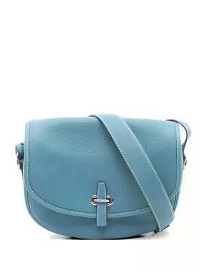 Hermès Baldo Golf Shoulder Bag - Blue