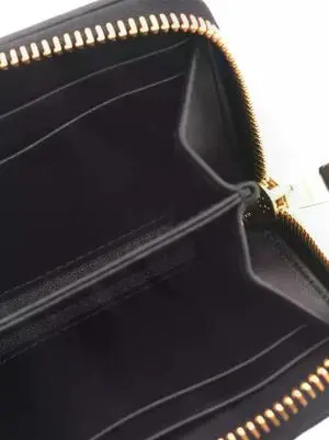 Miu Miu 2020s Matelassé Leather Wallet - Black