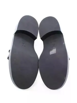 LOUIS VUITTON Academy Line Leather Loafers
