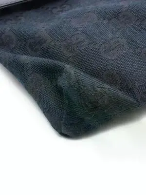Gucci Gg Canvas Belt Bag - Blue