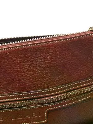 BVLGARI Leather Cross Body Bag