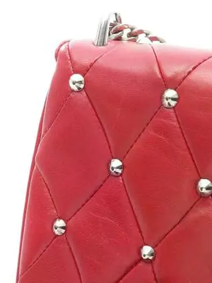 Miu Miu Stud-embellished Quilted Shoulder Bag