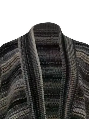 Zadig&Voltaire Tanya Striped Crochet Knit Cardigan