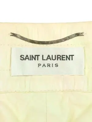 Saint Laurent 2000s Lamb Leather Track Pants