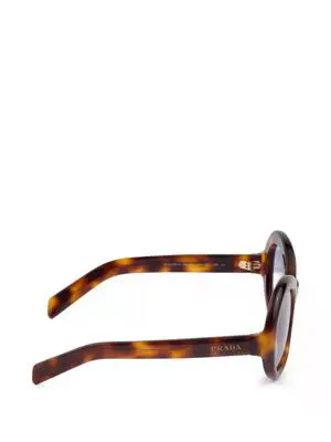 Prada Round Acetate Sunglasses