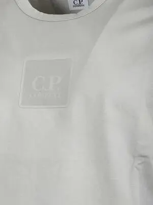 C.P. COMPANY Metropolis Logo-patch T-shirt - Grey
