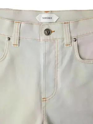 Versace Tapered Jeans With Medusa Hardware