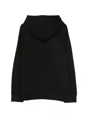 MAISON MARGIELA Logo-patch Hoodie - Black