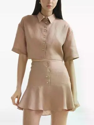 MIA PECULIAR Wave Detail Shirt