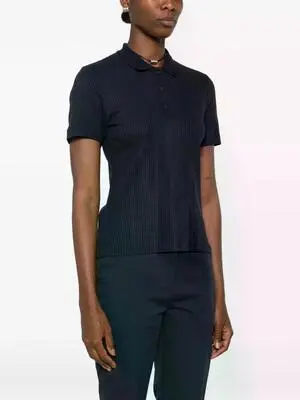 Gant Ribbed-knit Polo Shirt