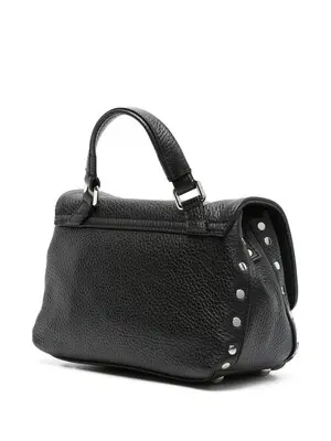 ZANELLATO Postina Daily Baby Leather Handbag - Black