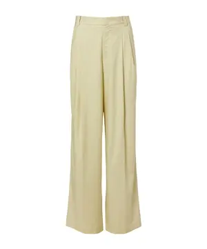 AYA MUSE Pleated Wide-leg Trousers